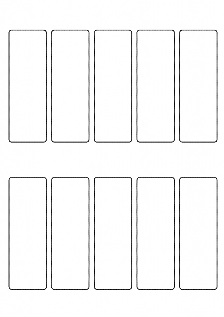 Rectangle Sticker Paper | Rectangle Label Sheets | Labels On Sheets